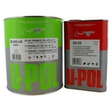 U-POL 2253/2323 HS High Build 2K Urethane Primer Gallon Kit w/ Hardener ...