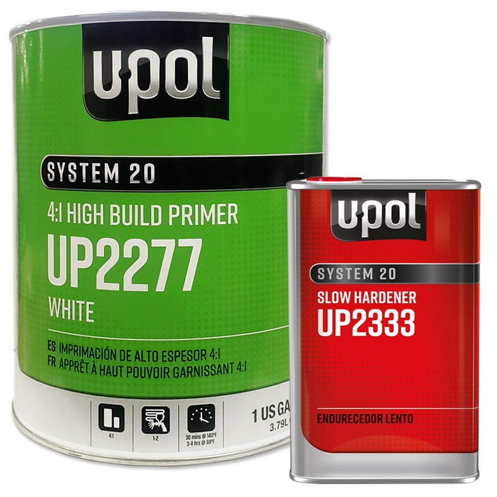 U-POL 4:1 White High Build Primer, 2277 - Walmart.com