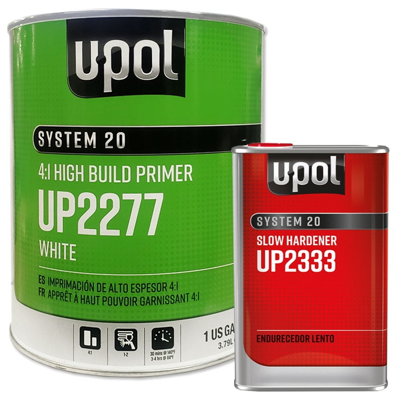 U-POL 4:1 White High Build Primer, 2277 - Walmart.com
