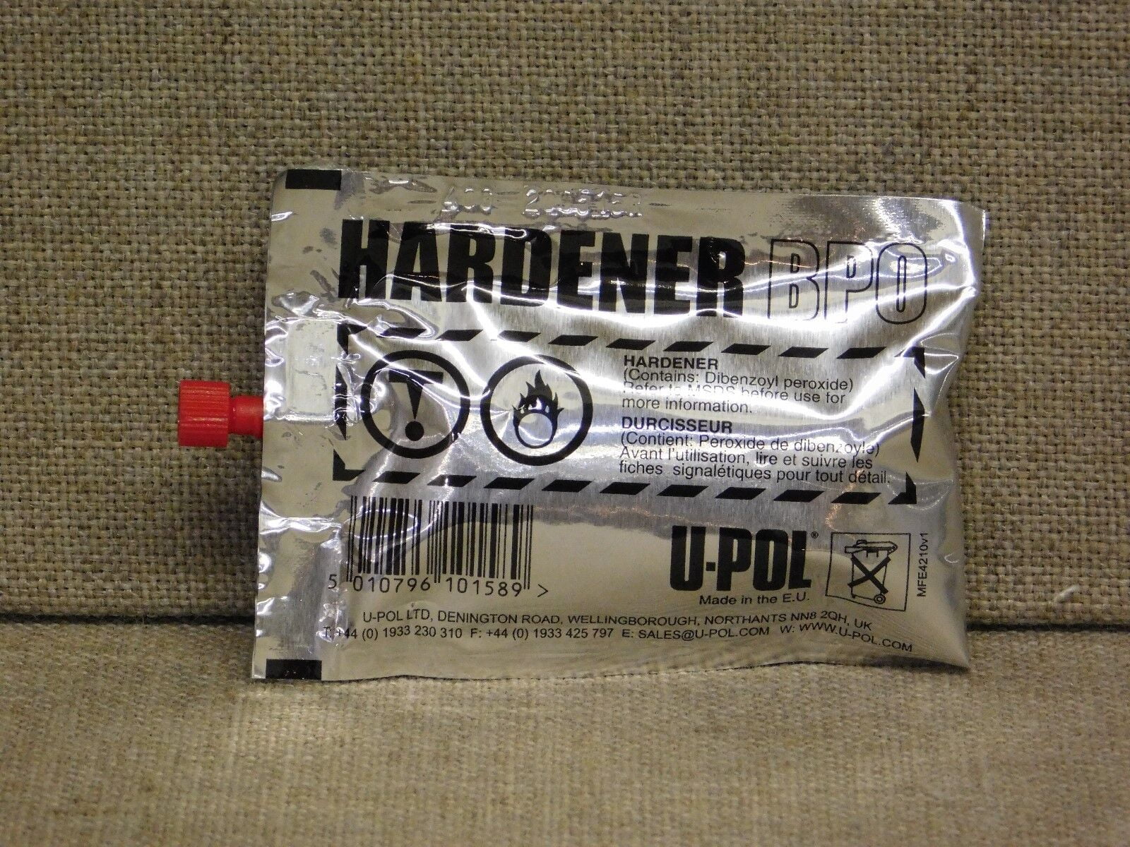 U-POL 724 Red Cream Hardener For Polyester Fillers (40g) - Walmart.com