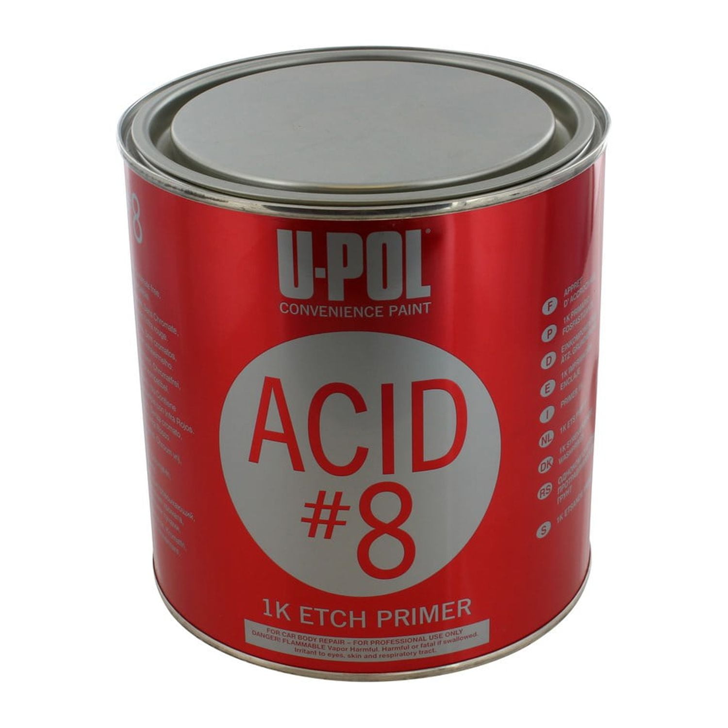 U-POL 776 Acid #8 Gray 1K Etch Primer (1 Liter) - Walmart.com