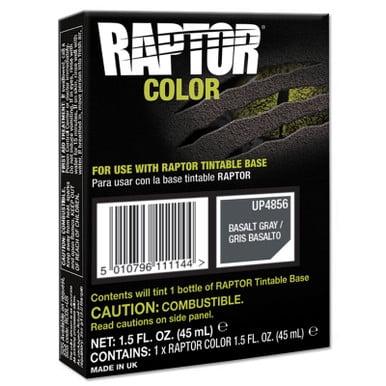 U-POL Basalt Gray Raptor Bed Liner Tint, 4856 - Walmart.com