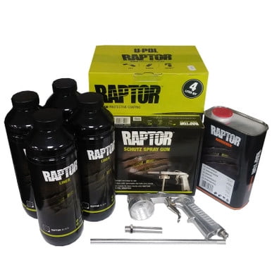 U-POL Black Spray On Raptor Bed Liner Kit, 820 - Walmart.com