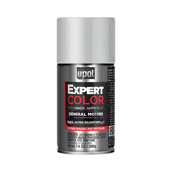 U-POL Expert Color Automotive Spray Paint, General Motors 8867 Ultra ...