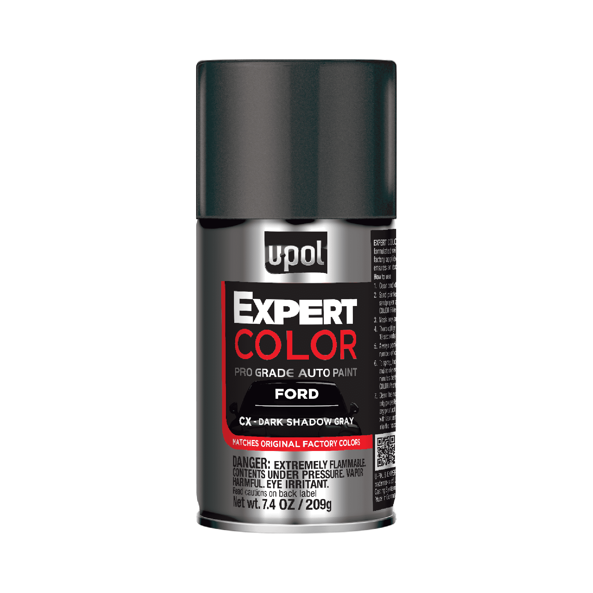 U-POL Expert Color Automotive Spray Paint, Professional Grade, Ford CX ...