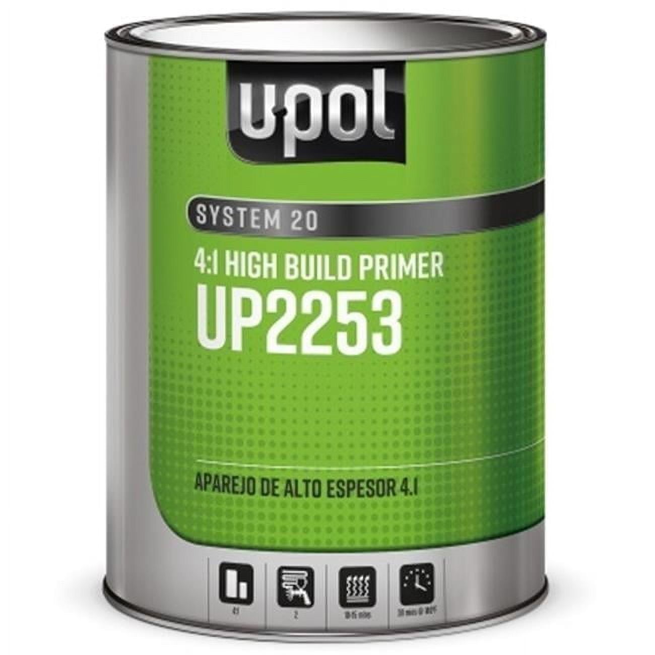 U-POL Products UPL-UP2277 System 20 4-1 High Build Primer, White - 1 ...