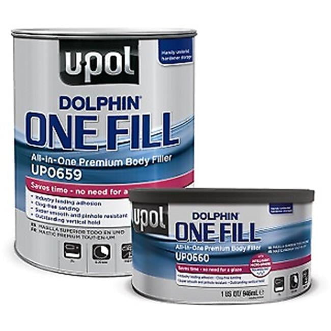 U-POL UPL-UP0660 Dolphin One Fill Automotive Body Filler - Walmart.com
