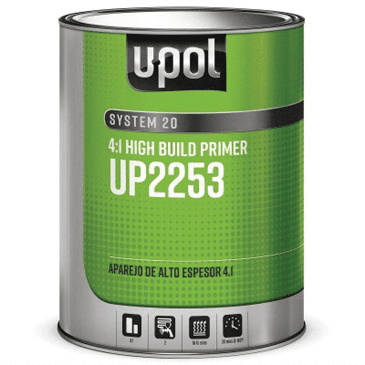 U Pol Products SYSTEM 20 UP2276 National Rule High Build Primer, 1 L ...