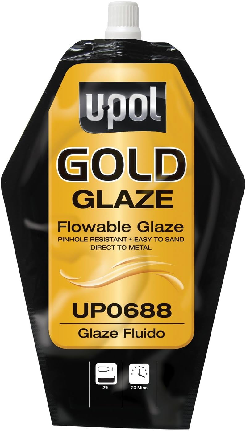 U-Pol Products 0688 GOLD GLAZE Flowable Glaze Paint - 440ml - Walmart.com