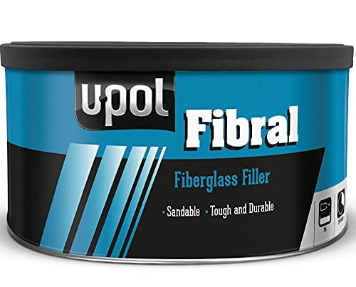 U-Pol Products 0766 FIBRAL LITE Lightweight Sandable Glass Fiber Repair ...