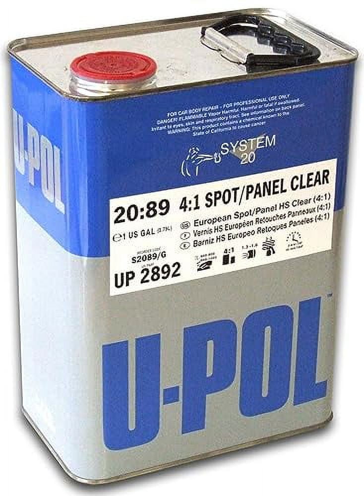 U-Pol Products 2892 Clear System 2089 4:1 Ratio Spot/Panel Urethane ...