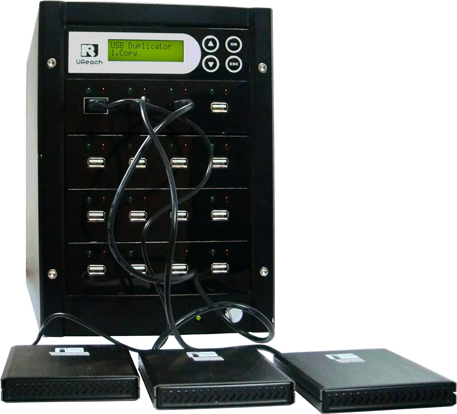 U-Reach 1 -15 USB New Flash Drive Duplicator, No Software or Computer ...
