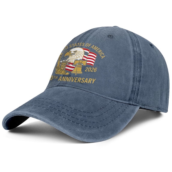 U.S. 250th Anniversary Baseball Cap 250 Years of Freedoms Trucker Hats ...
