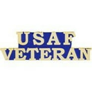 United States Air Force Veteran Logo Lapel Pin - Officially Licensed ...