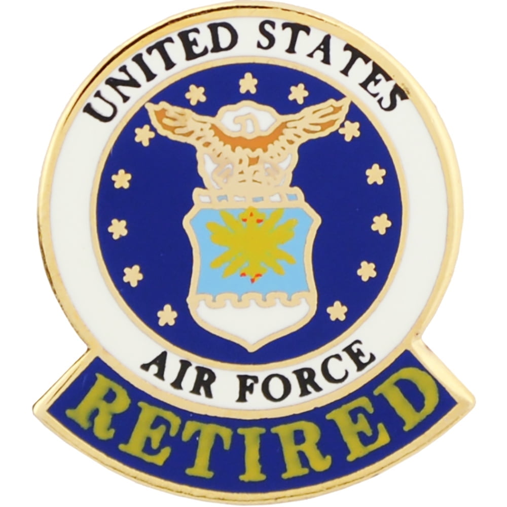 U.S. AIR FORCE, USAF RETIRED EMBLEM - Original Artwork, Expertly ...