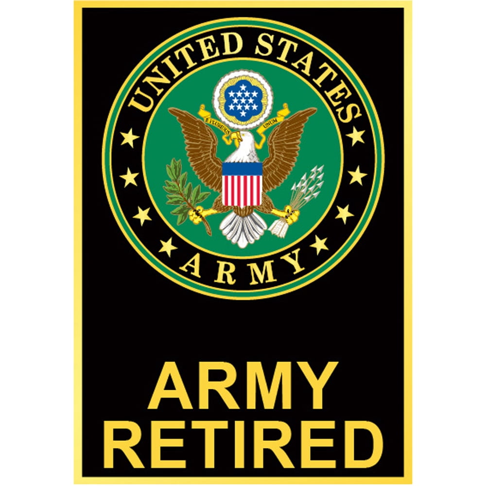 U.S. ARMY, ARMY RETIRED SYMBOL - Original Artwork, Expertly Designed ...