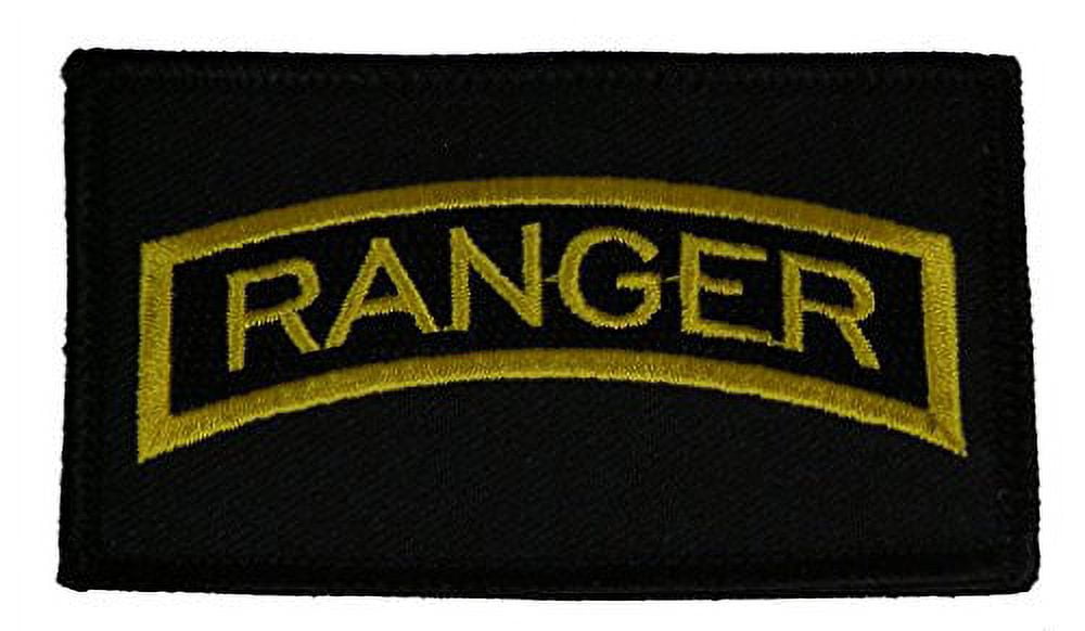 U.S. ARMY RANGER TAB 2 PIECE PATCH - Subdued Hook and Loop - Veteran ...