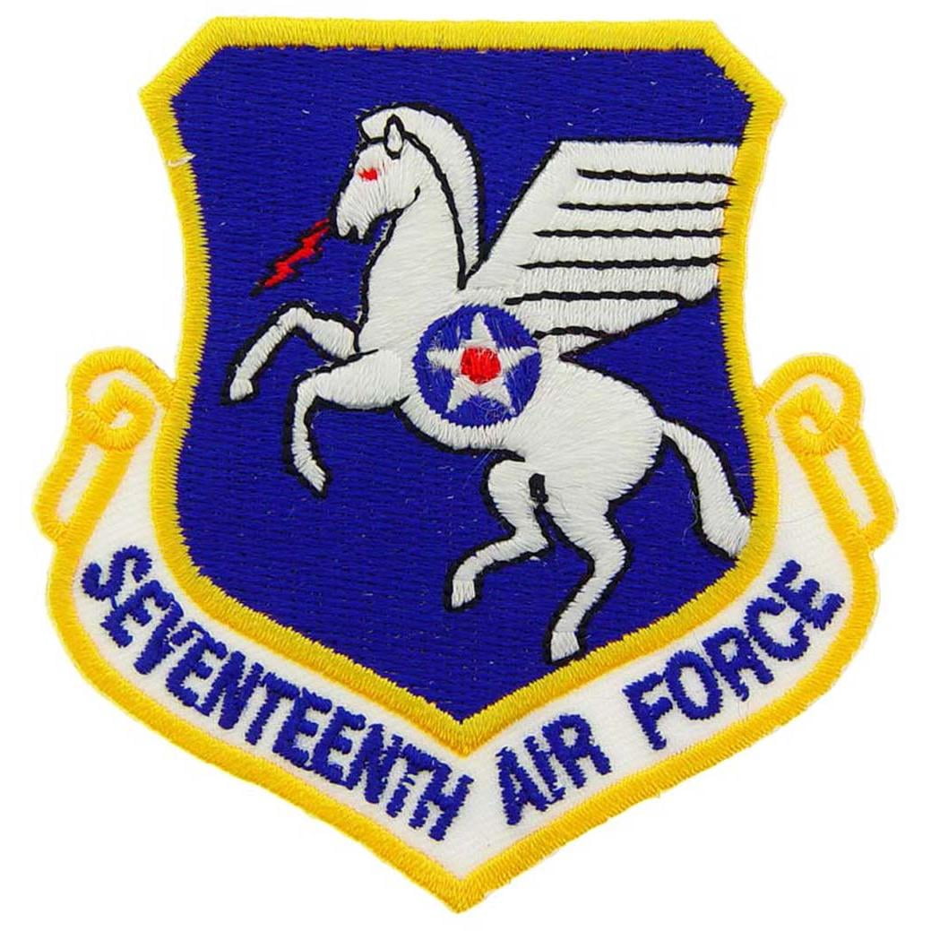 Eagle Emblems PM0917 Patch - USAF, 17th, Shield - 3.63 in. - Walmart.com