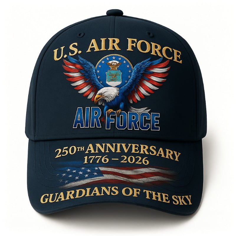 U.S. Air Force 250th Anniversary 1776-2026 Cap: Guardians Of The Sky ...