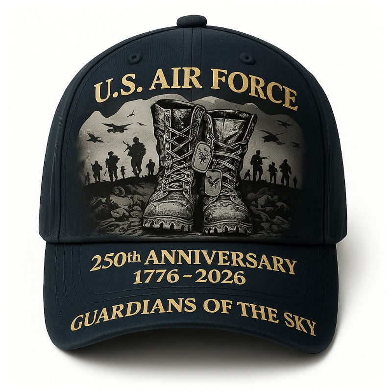 U.S. Air Force 250th Anniversary 1776-2026 Cap: Guardians Of The Sky ...
