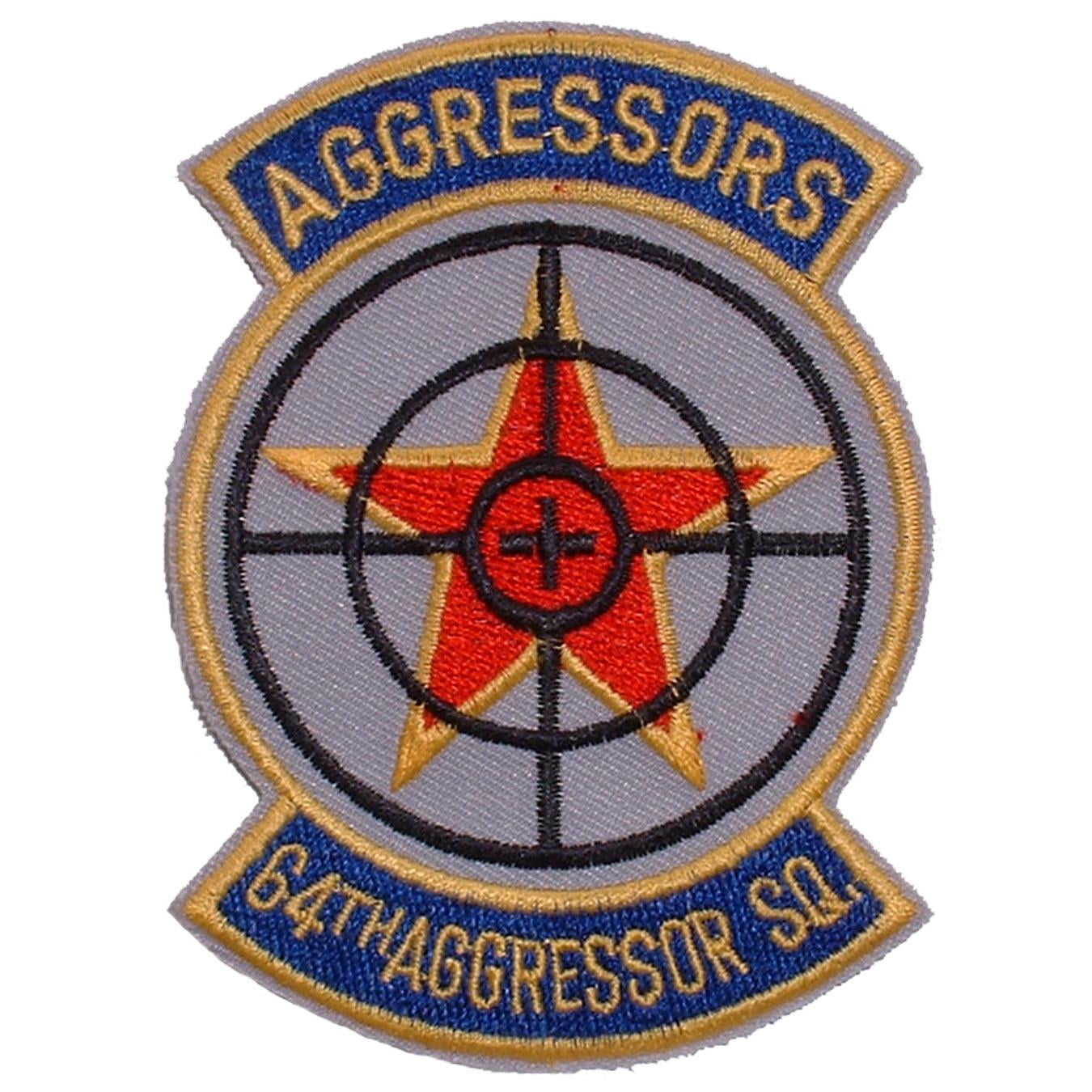 U.S. Air Force 64th Aggressor Squadron Patch 3" - Walmart.com