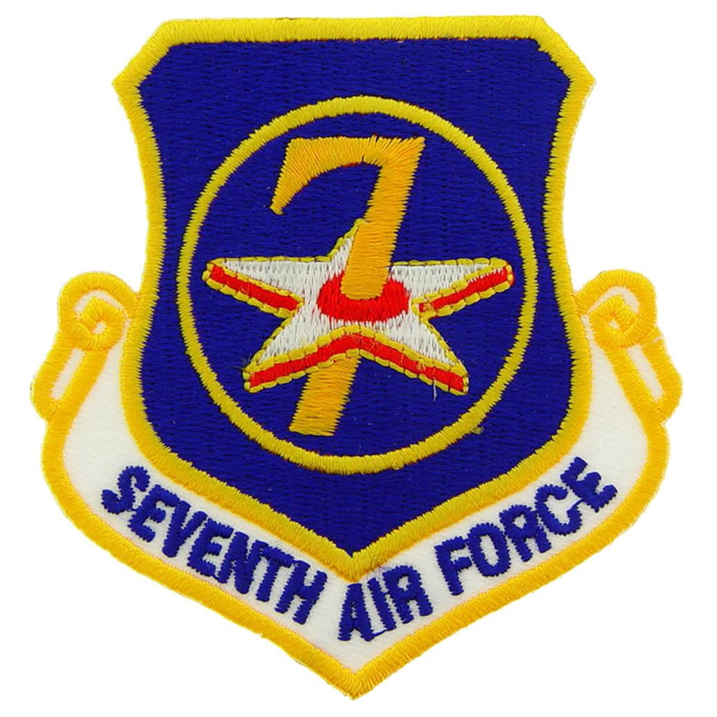 Eagle Emblems PM0907 Patch - USAF, 7th, Shield - 3.63 in. - Walmart.com
