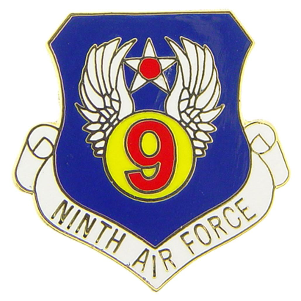 Eagle Emblems P15956 Pin - USAF, 9th, Shield - 1 in. - Walmart.com