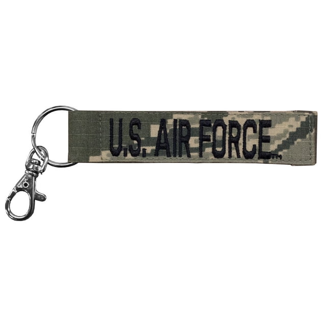 Air Force Keychain - Military Cotton Twill Key Ring Clip - Walmart.com