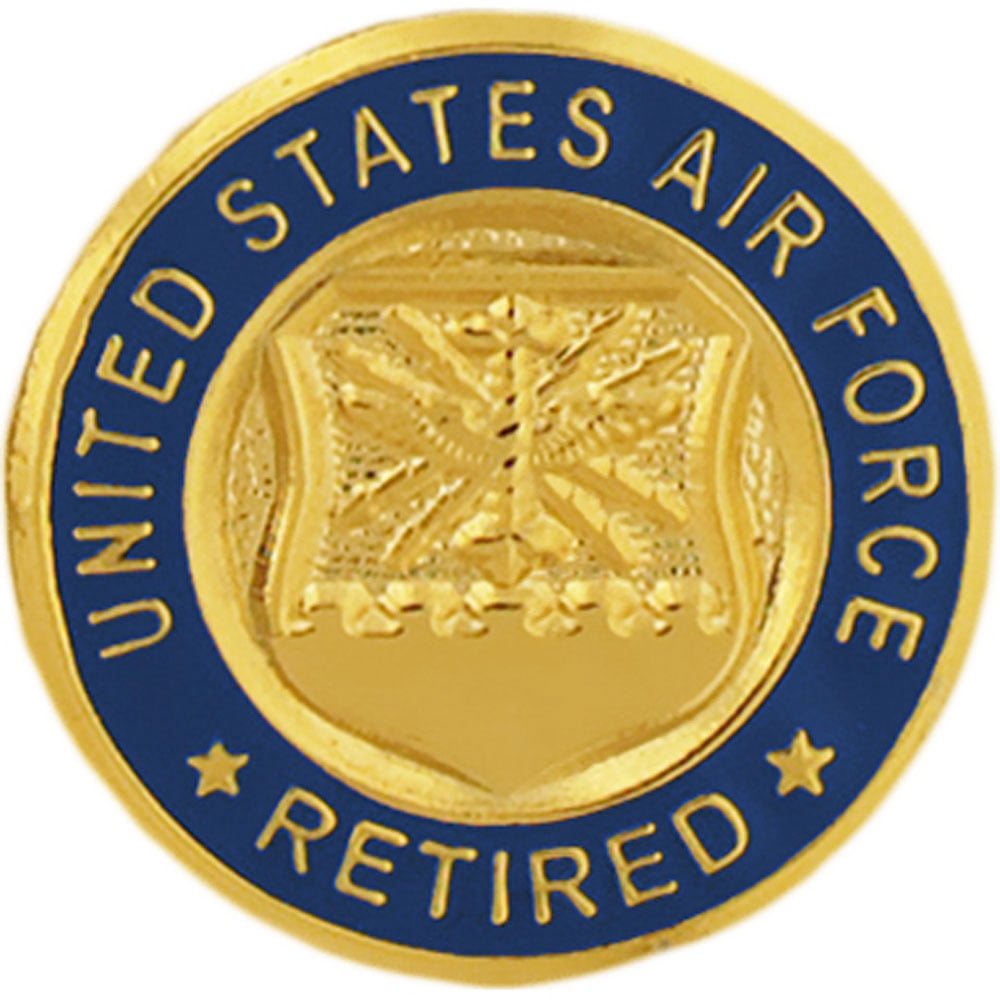 U.S. Air Force Lapel Pin - Retired Emblem Design, 0.75" - Walmart.com