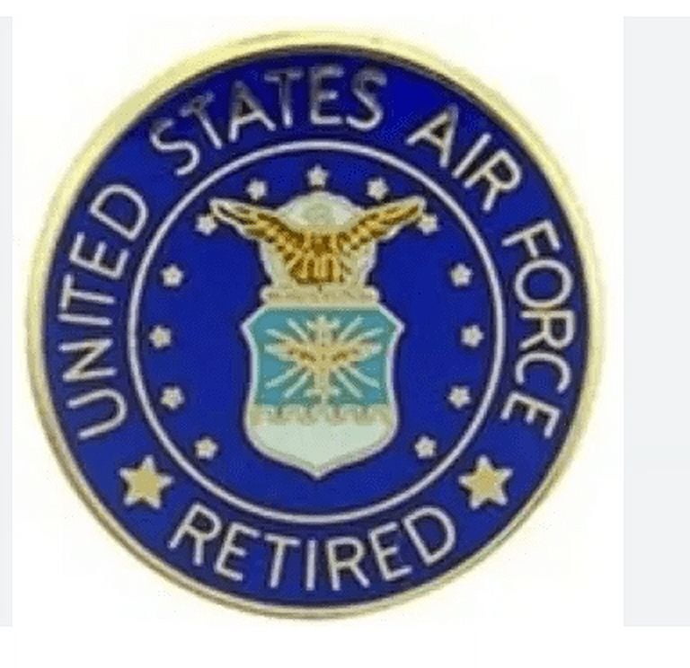 U.S. Air Force Lapel Pin - Retired Emblem Design, 0.75" - Walmart.com