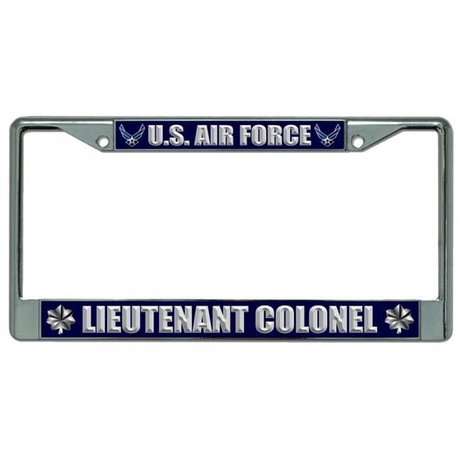 U.S. Air Force Lieutenant Colonel Chrome Frame - Walmart.com