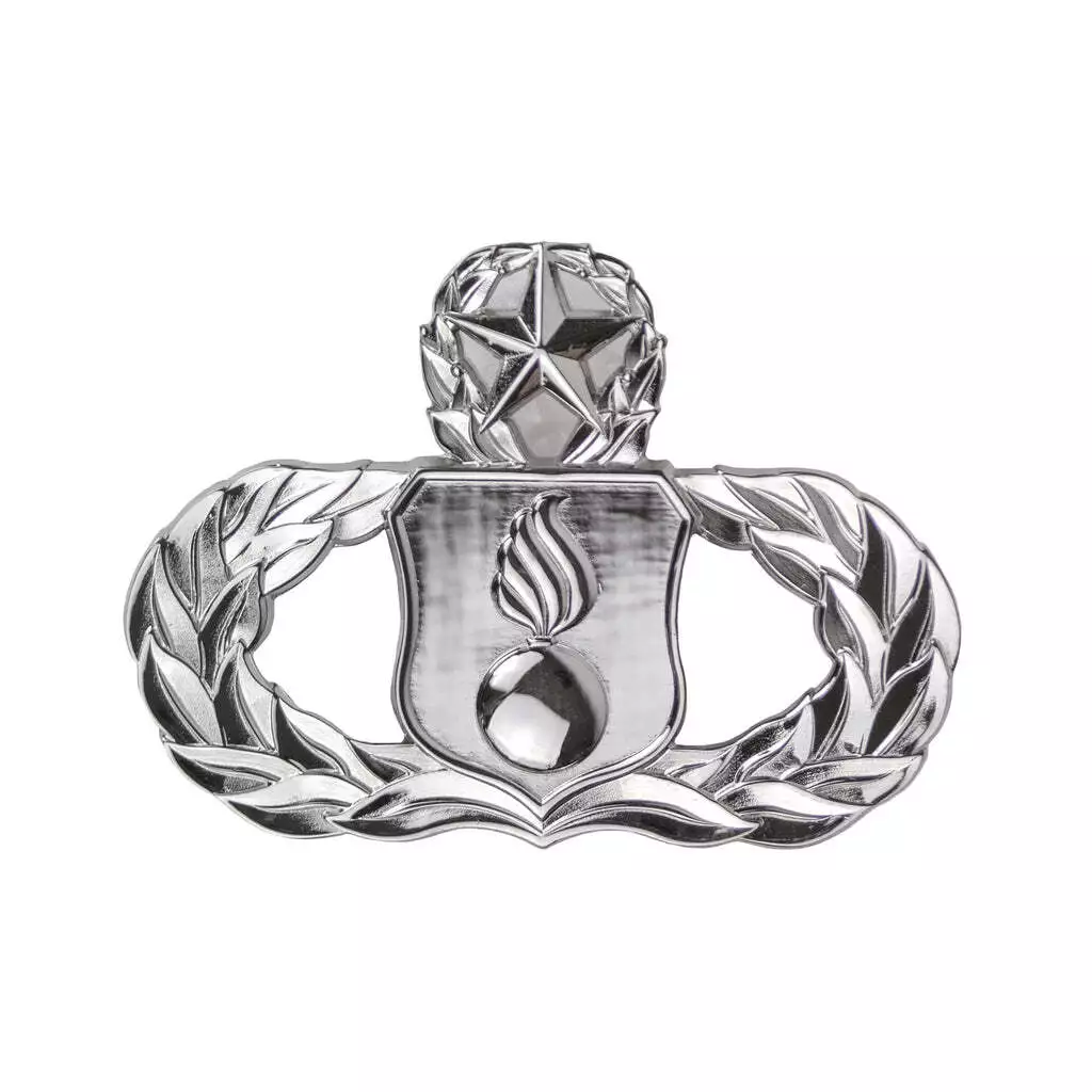 U.S. Air Force Munition Master USAF Genuine Badge Regulation Size ...