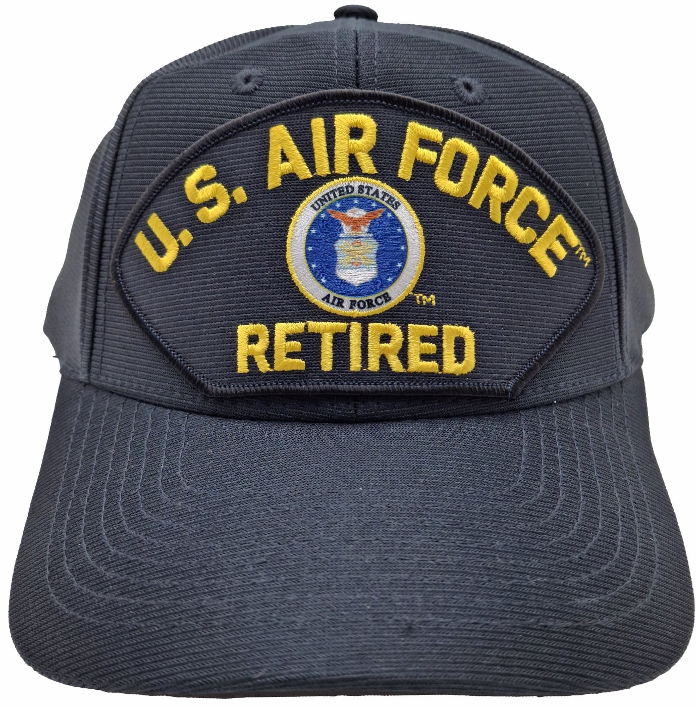 U.S. Air Force Retired with Crest Ball Cap - Walmart.com