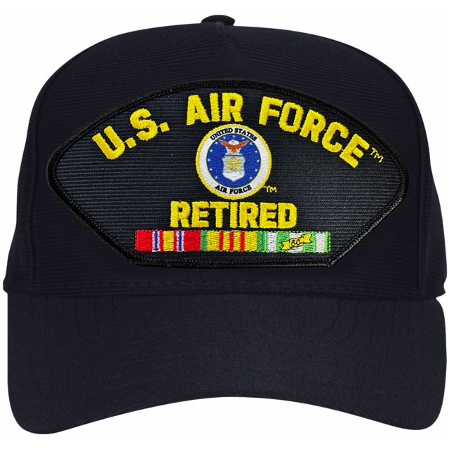 U.S. Air Force Retired with Crest and Vietnam Ribbons Emblematic Ball ...