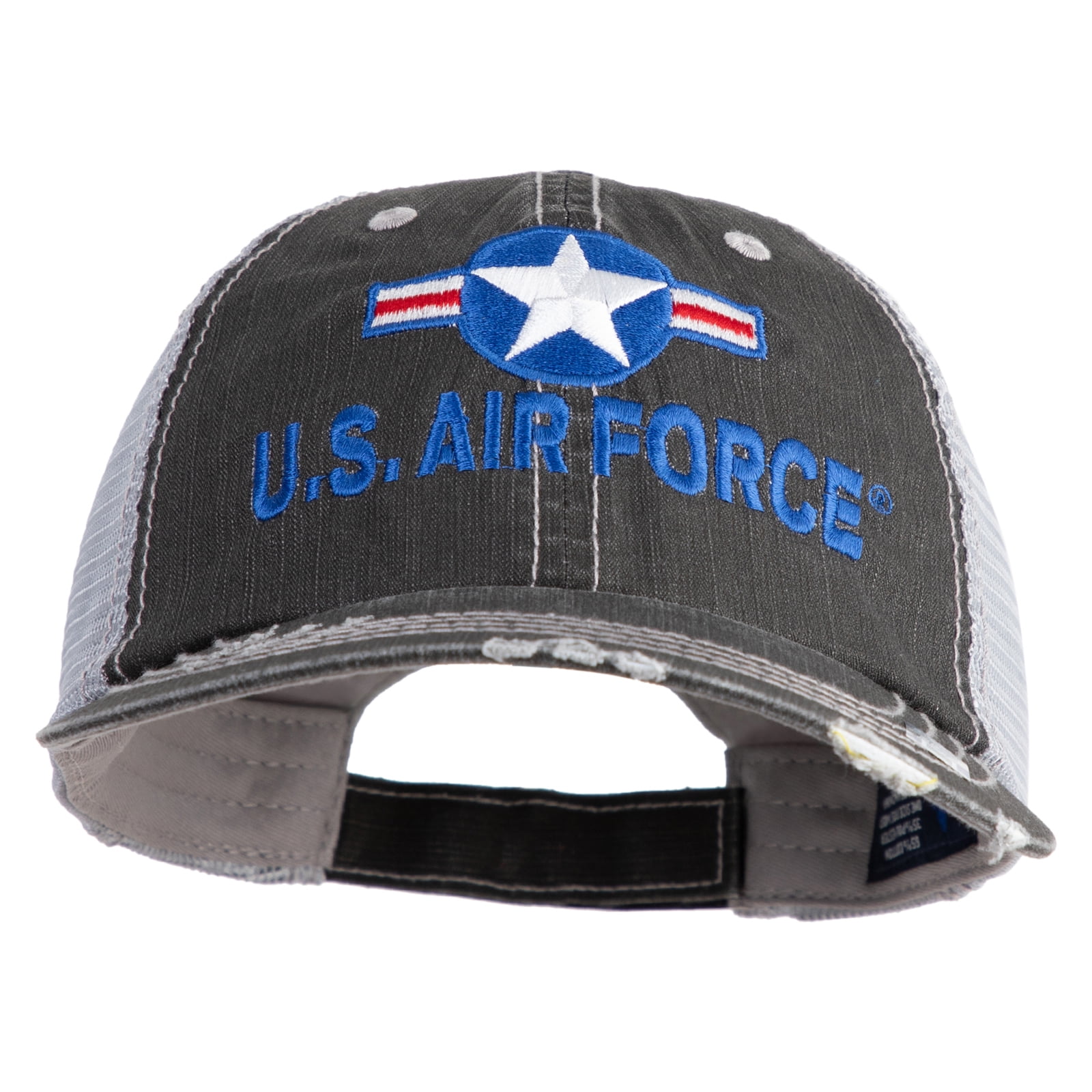 U.S. Air Force Roundel Embroidered Low Profile Special Cotton Mesh Cap ...