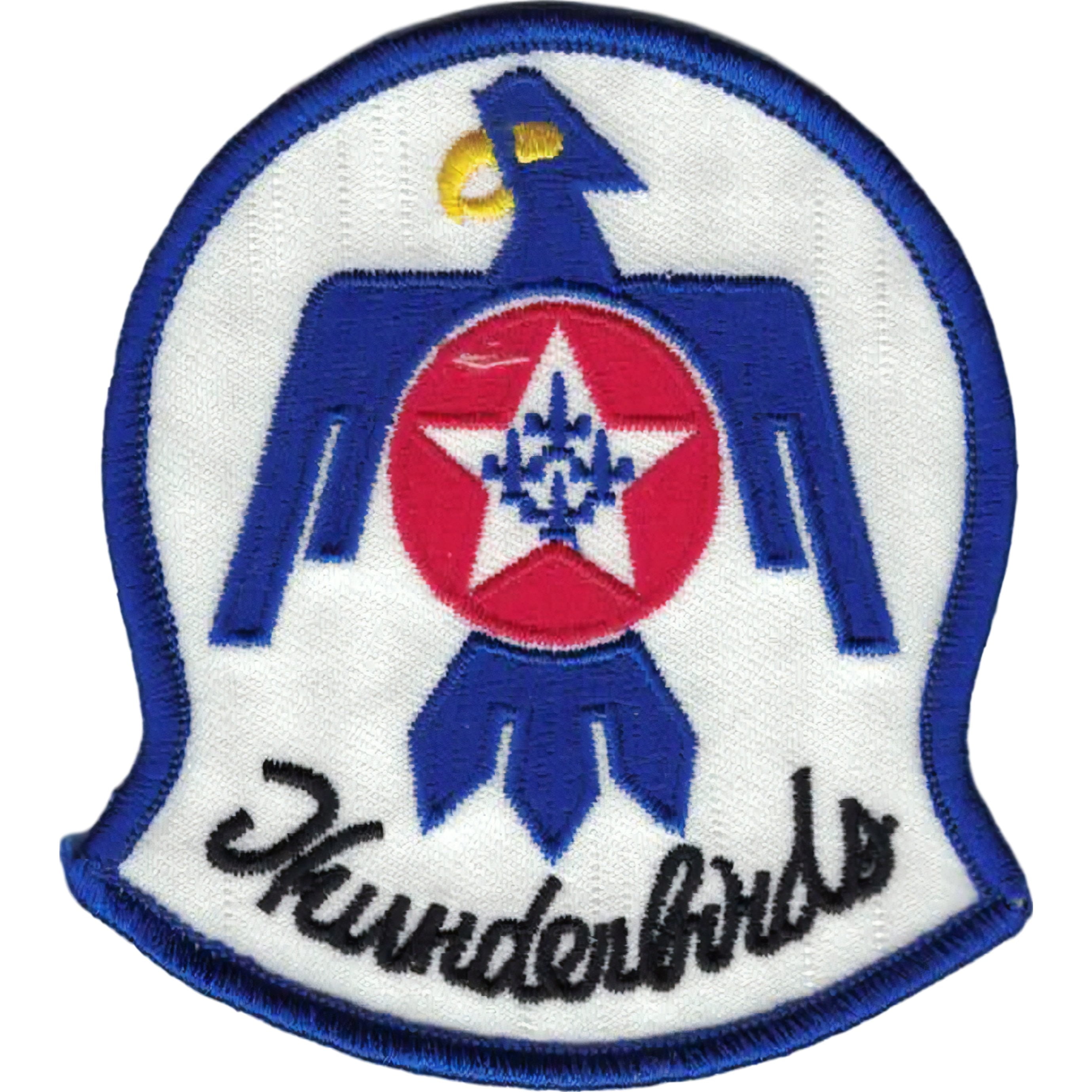 U.S. Air Force Thunderbirds Patch White & Blue 3" - Walmart.com