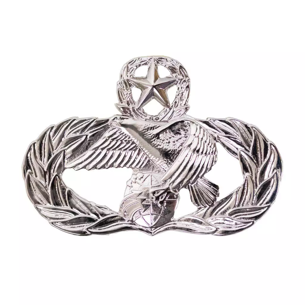 U.S. Air Force Transportation Master Badge USAF Genuine Regulation Size ...