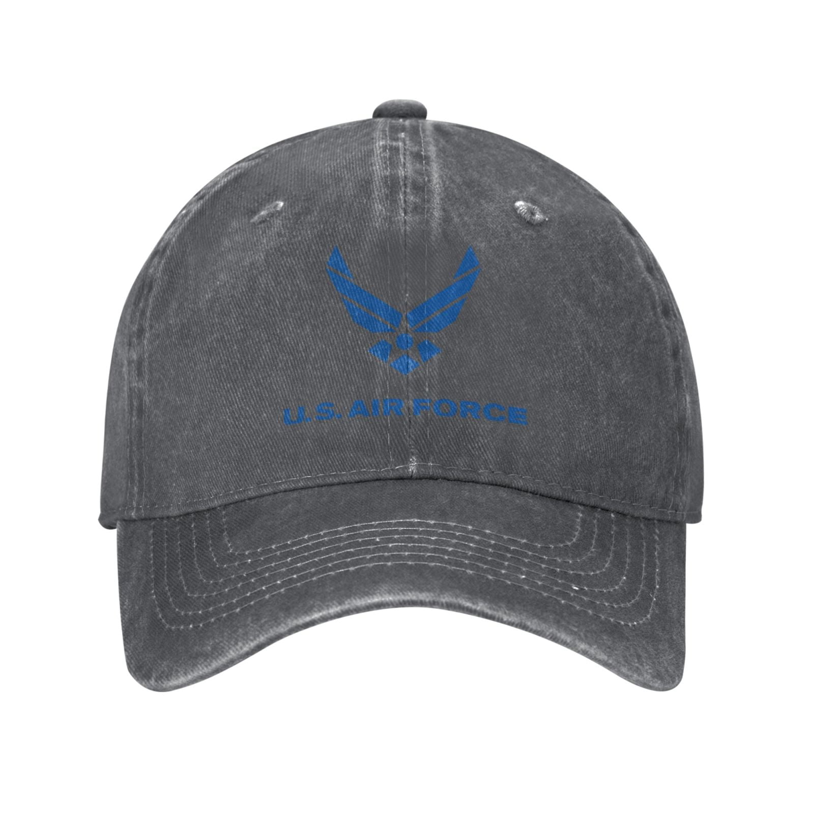 U.S. Air Force Unisex Adult Washed Denim Cotton Sport Outdoor Baseball ...