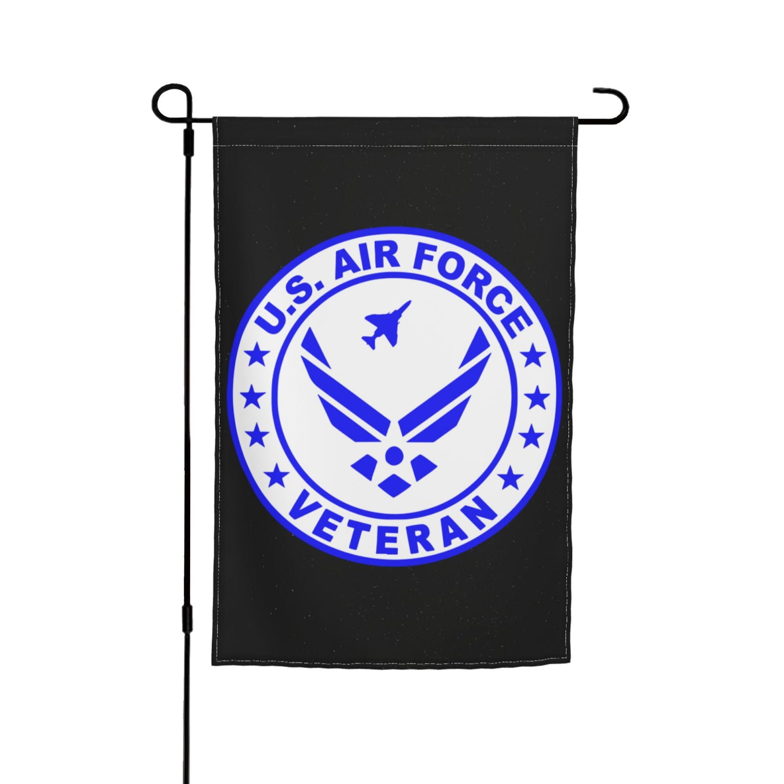 U.S. Air Force Veteran Garden Flag 12x18 Inch, Double Sided Outside ...