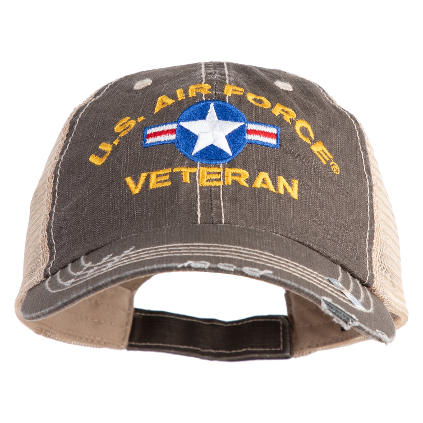U.S. Airforce Veteran with Roundel Embroidered Low Profile Special ...
