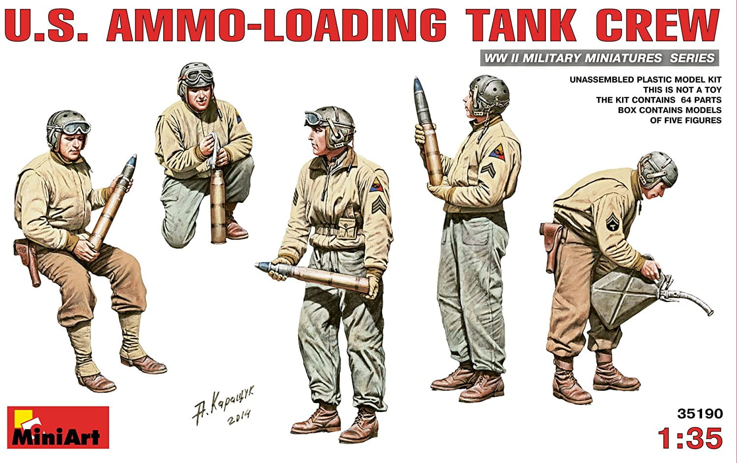 U.S. Ammo-Loading Tank Crew New - Walmart.com