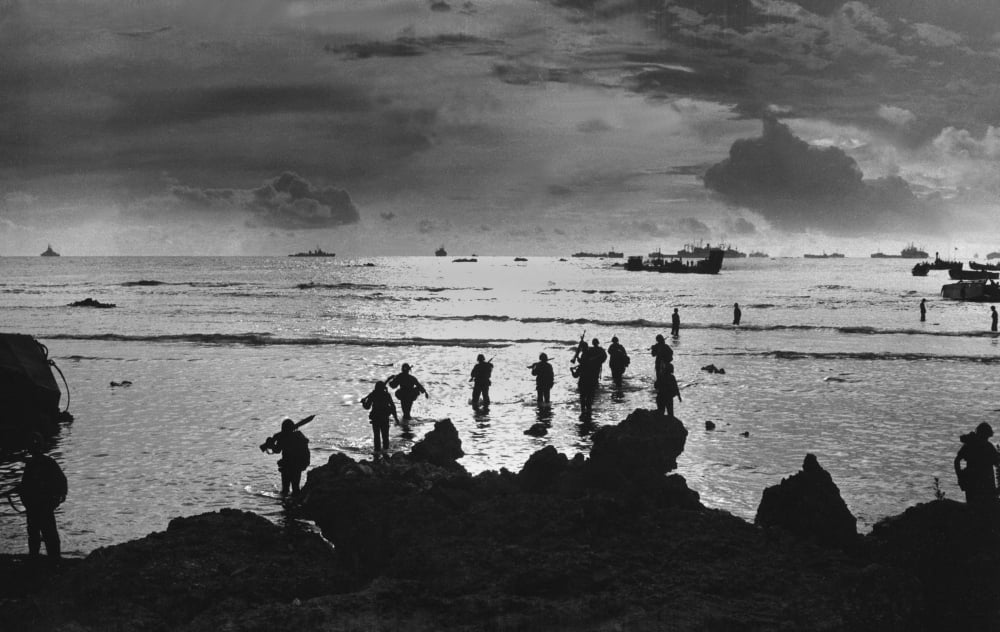 U.S. Amphibious Invasion Of Tinian Island In The Marianas History (24 x ...