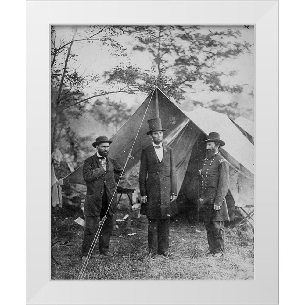 U.S. Archives 12x14 White Modern Wood Framed Museum Art Print Titled ...