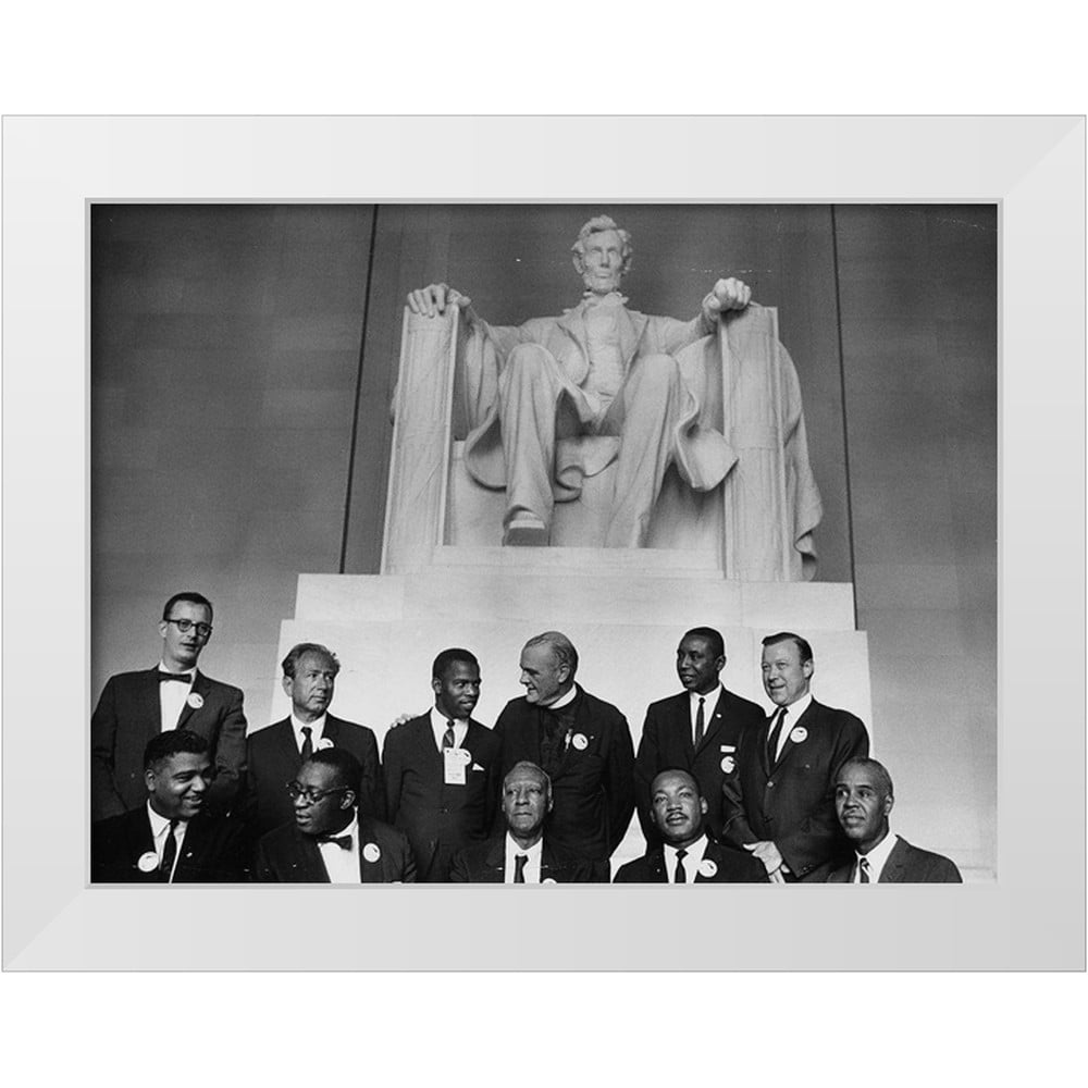 U.S. Archives 14x12 White Modern Wood Framed Museum Art Print Titled ...