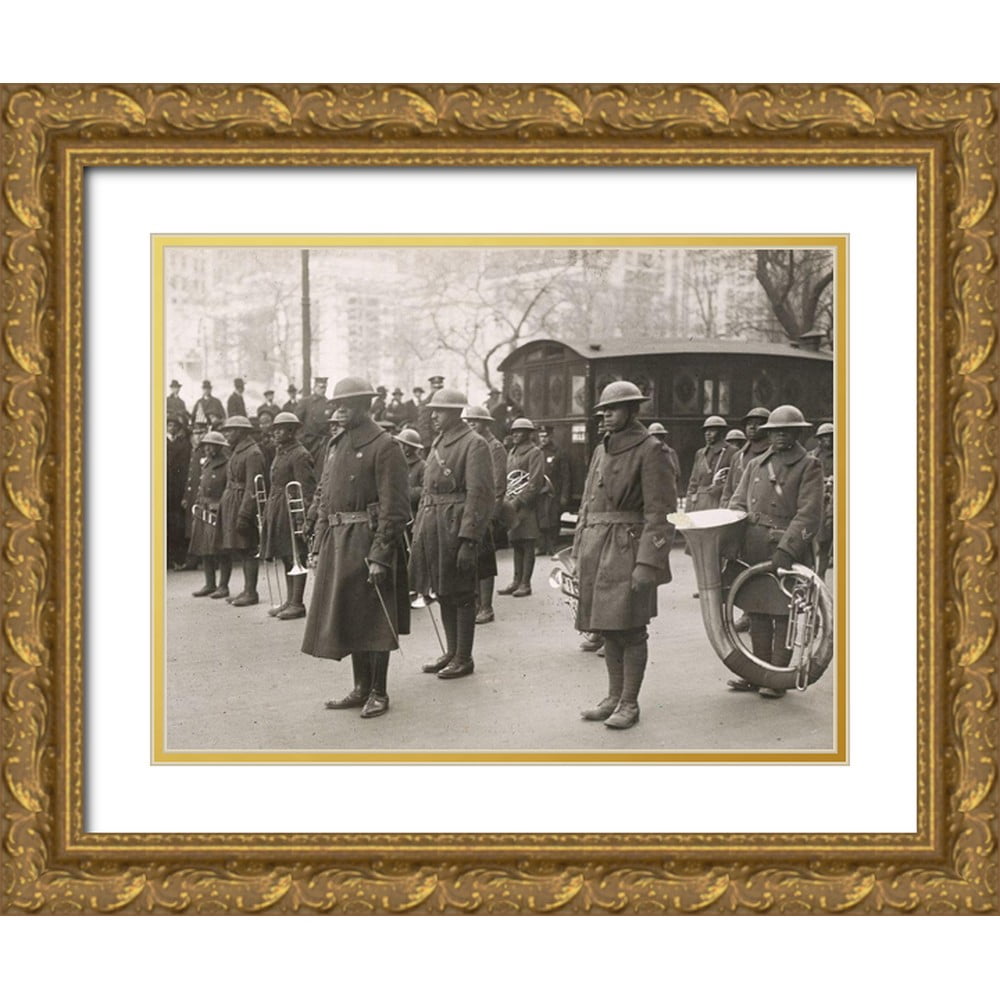 U.S. Archives 18x15 Gold Ornate Wood Framed with Double Matting Museum ...