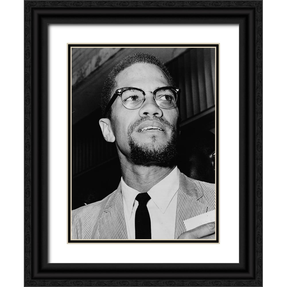 U.S. Archives 19x24 Black Ornate Wood Framed with Double Matting Museum Art Print Titled ...