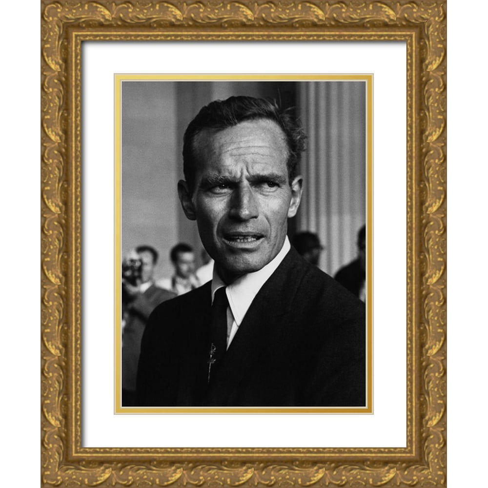 U.S. Archives 19x24 Gold Ornate Wood Framed with Double Matting Museum ...