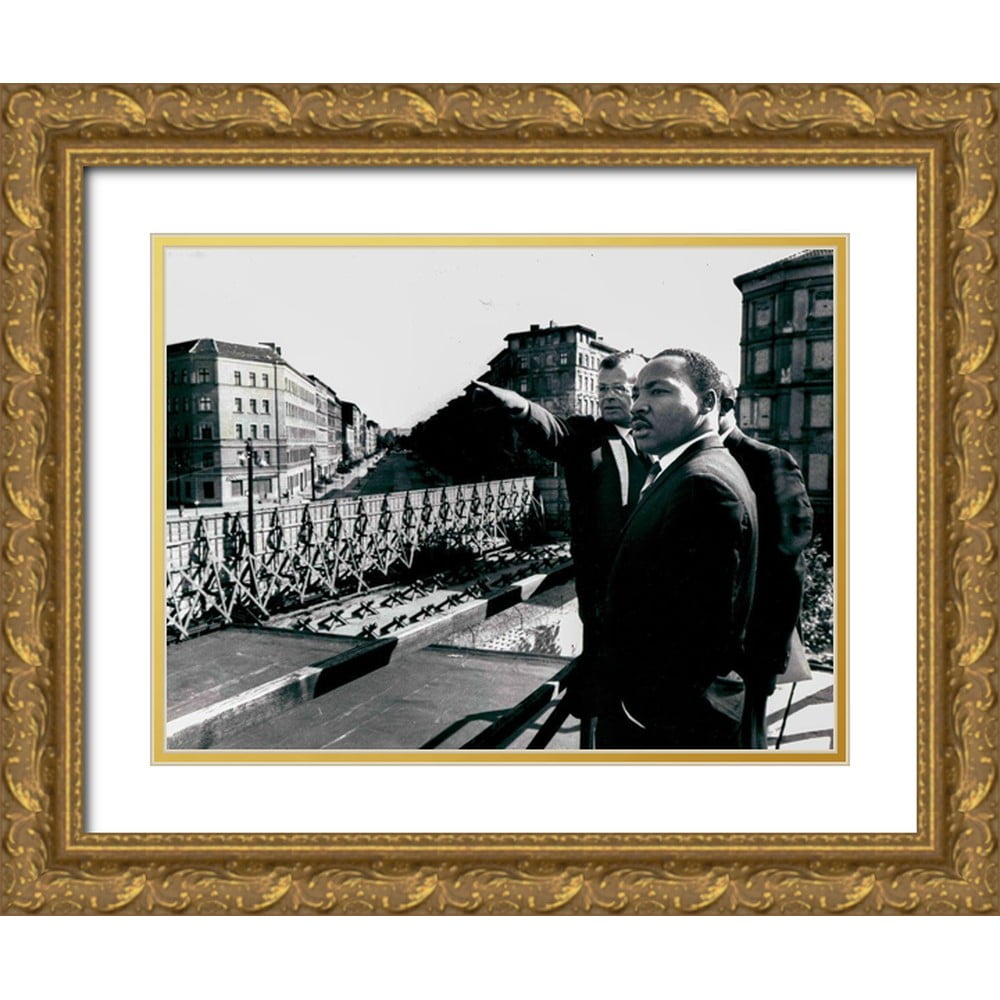 U.S. Archives 24x19 Gold Ornate Wood Framed with Double Matting Museum ...