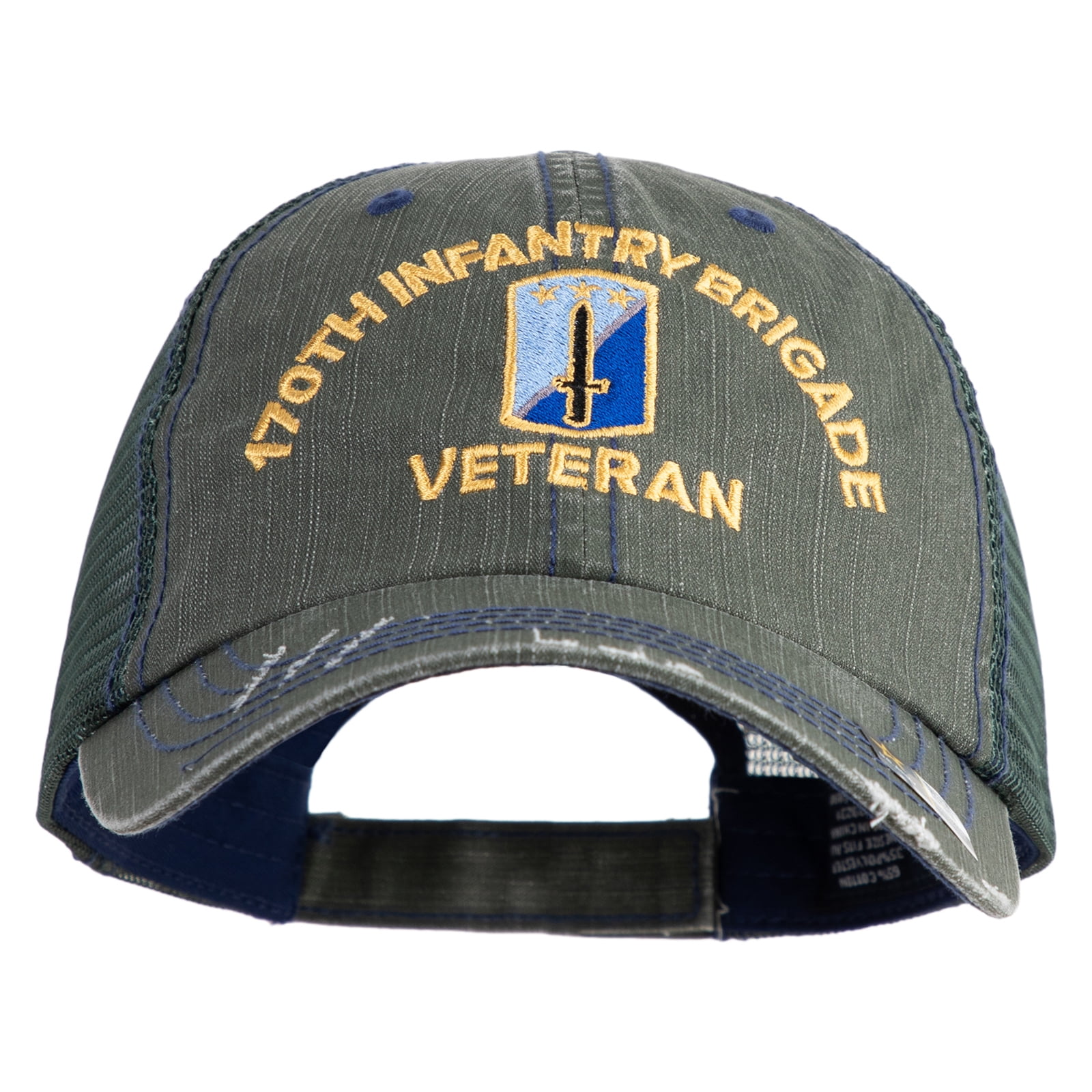 U.S. Army 170th Infantry Brigade Embroidered Low Profile Special Cotton ...