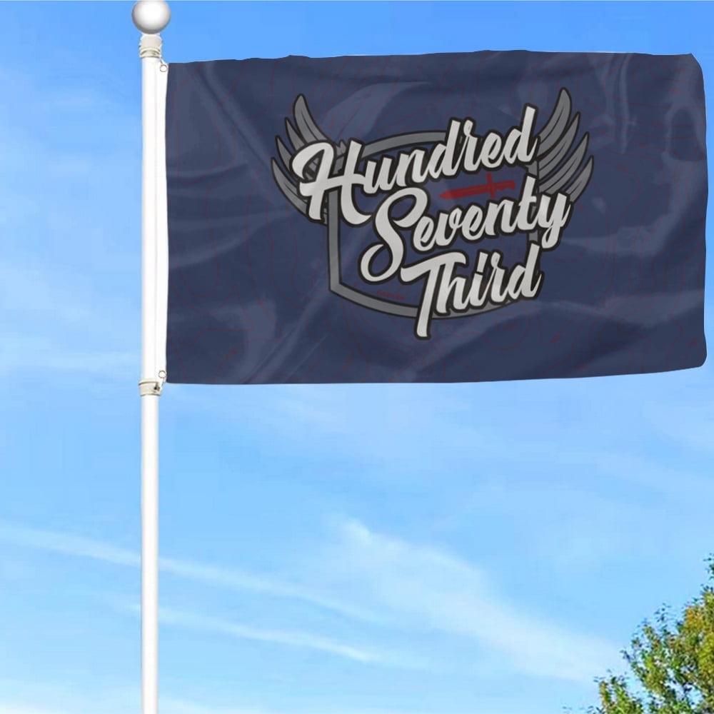 U.S. Army 173rd Airborne Sky Soldiers Flag Banner with Grommets 3x5Feet ...